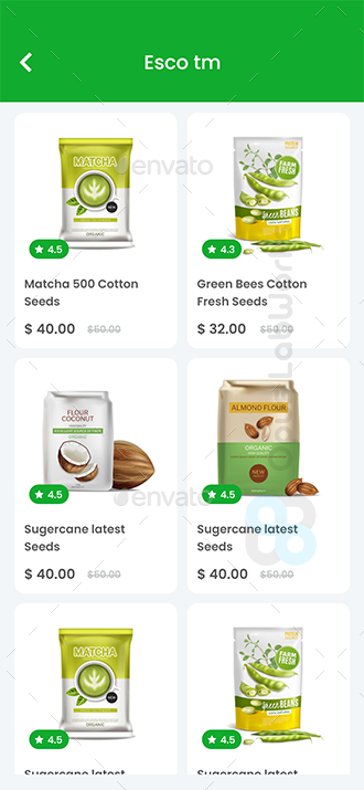 Farmer Agriculture App UI Kit | Agri eCommerce App UI | Agro Market & Services UI | Shop Online ...